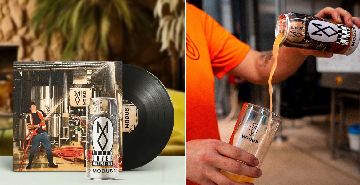 Modus Beer Album Cover Hazy Pale - The Crafty Pint