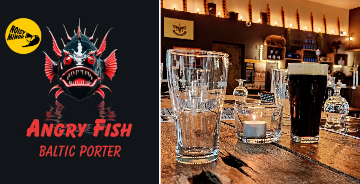 Noisy Minor Angry Fish Baltic Porter - The Crafty Pint