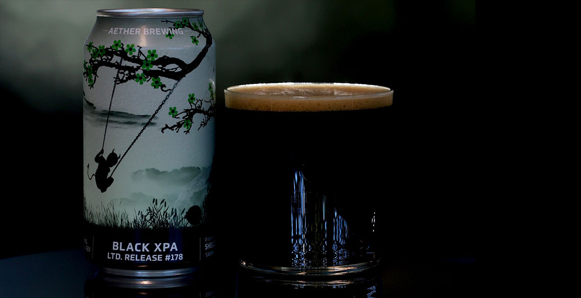 Aether Brewing Black XPA - The Crafty Pint