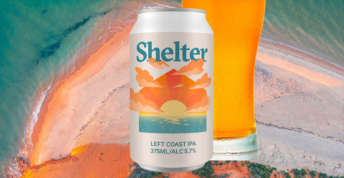 Shelter Brewing Left Coast IPA - The Crafty Pint