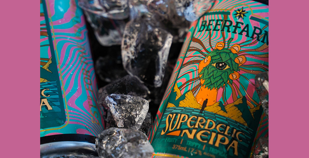 Beerfarm Superdelic NEIPA - The Crafty Pint