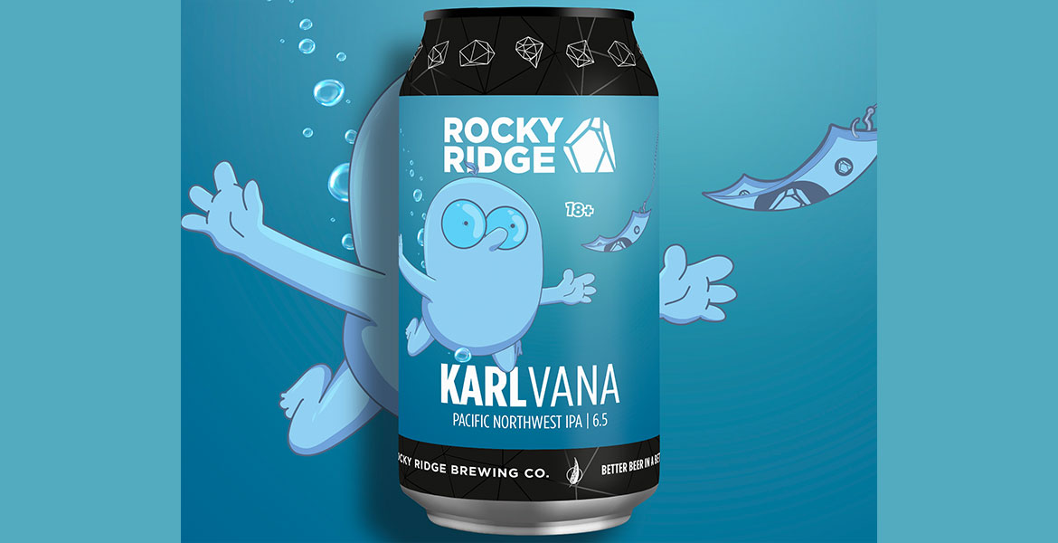 Rocky Ridge Karlvana Pacific Northwest IPA - The Crafty Pint
