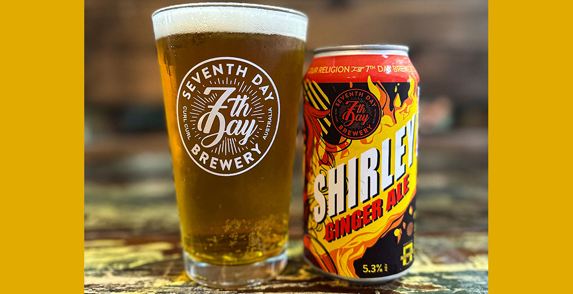 7th Day Brewing Shirley Ginger Ale - The Crafty Pint