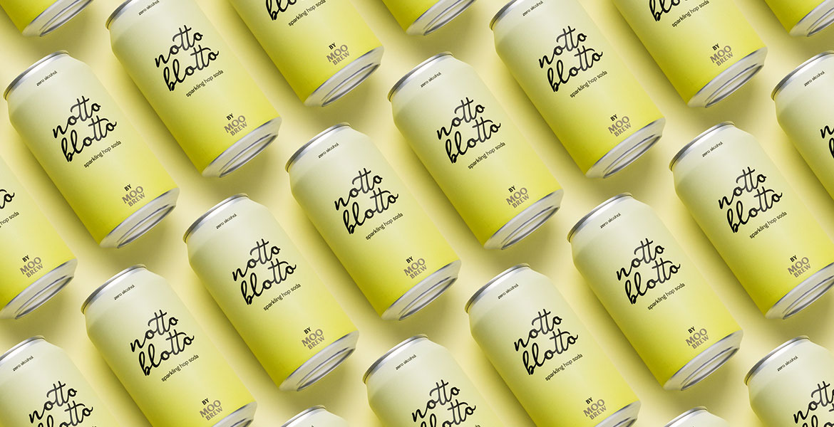 Moo Brew Notto Blotto Sparkling Hop Soda - The Crafty Pint
