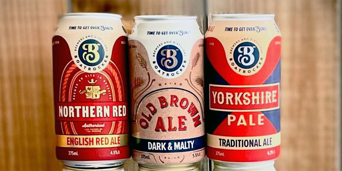 Boatrocker Yorkshire Pale, Northern Red & Old Brown - The Crafty Pint
