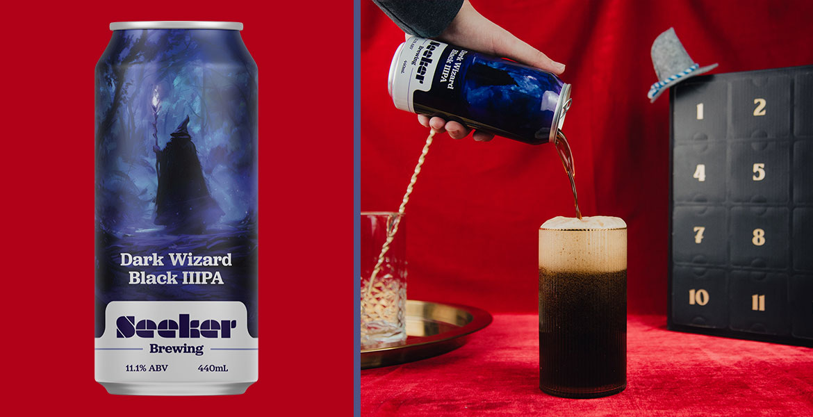 Seeker Brewing Dark Wizard Black IIIPA - The Crafty Pint