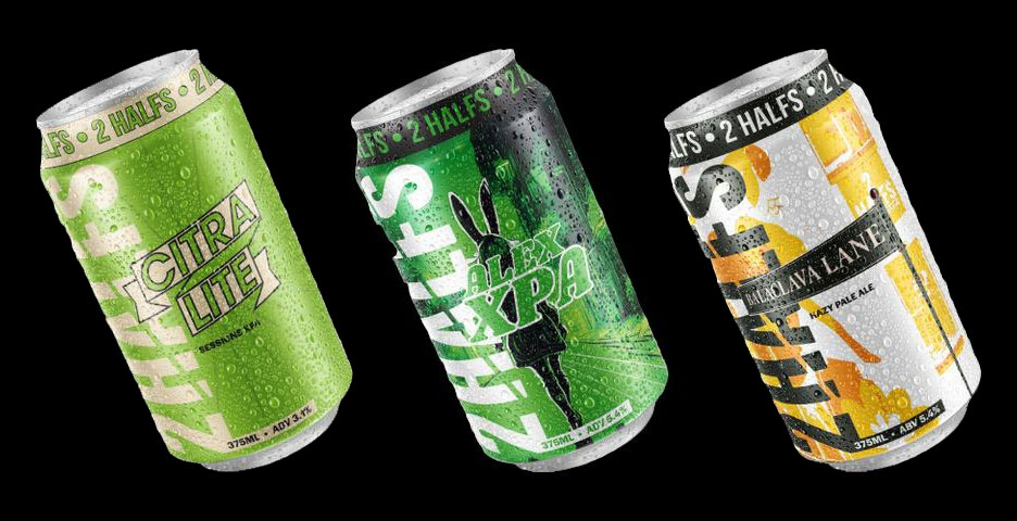 2 Halfs Brewing Citra Lite, Alex XPA & Balaclava Lane - The Crafty Pint