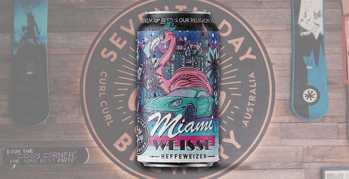7th Day Brewery Miami Weisse - The Crafty Pint