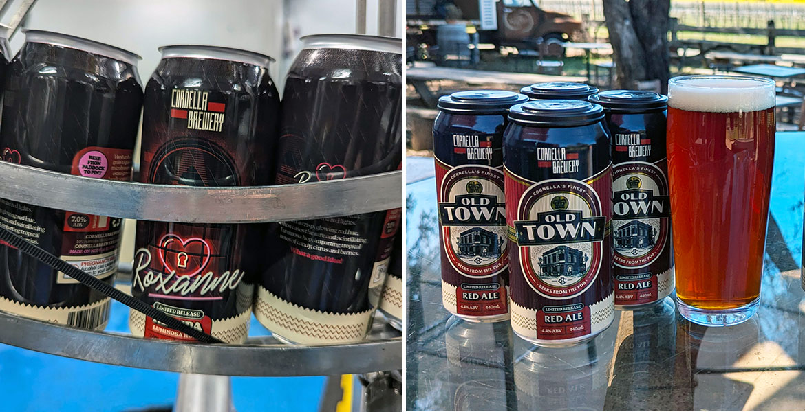 Cornella Brewery Roxanne Red IPA, Old Town Red Ale & Festbier - The ...