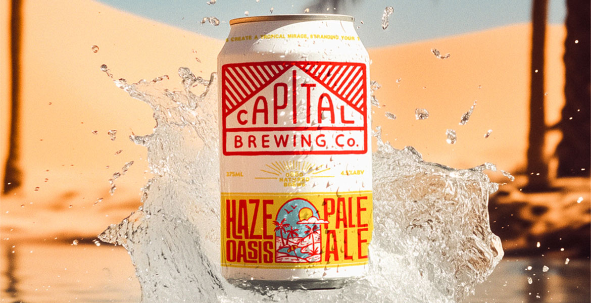 Capital Brewing Haze Oasis - The Crafty Pint