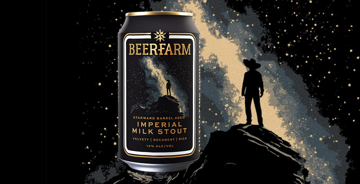 Beerfarm x Starward Imperial Milk Stout - The Crafty Pint