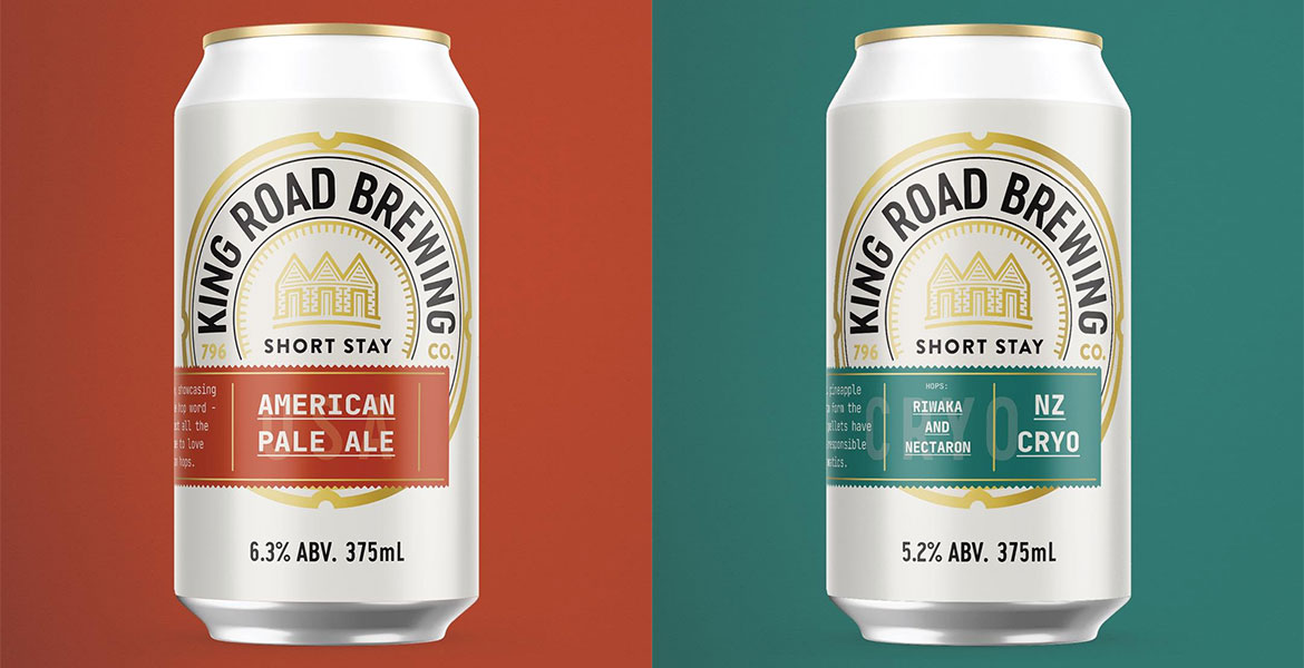 King Road Brewing Short Stay: American Pale Ale & NZ Cryo - The Crafty Pint