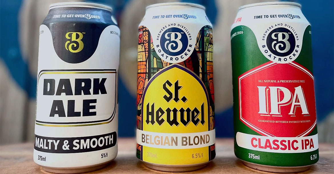 Boatrocker IPA, St Heuvel & Dark Ale - The Crafty Pint