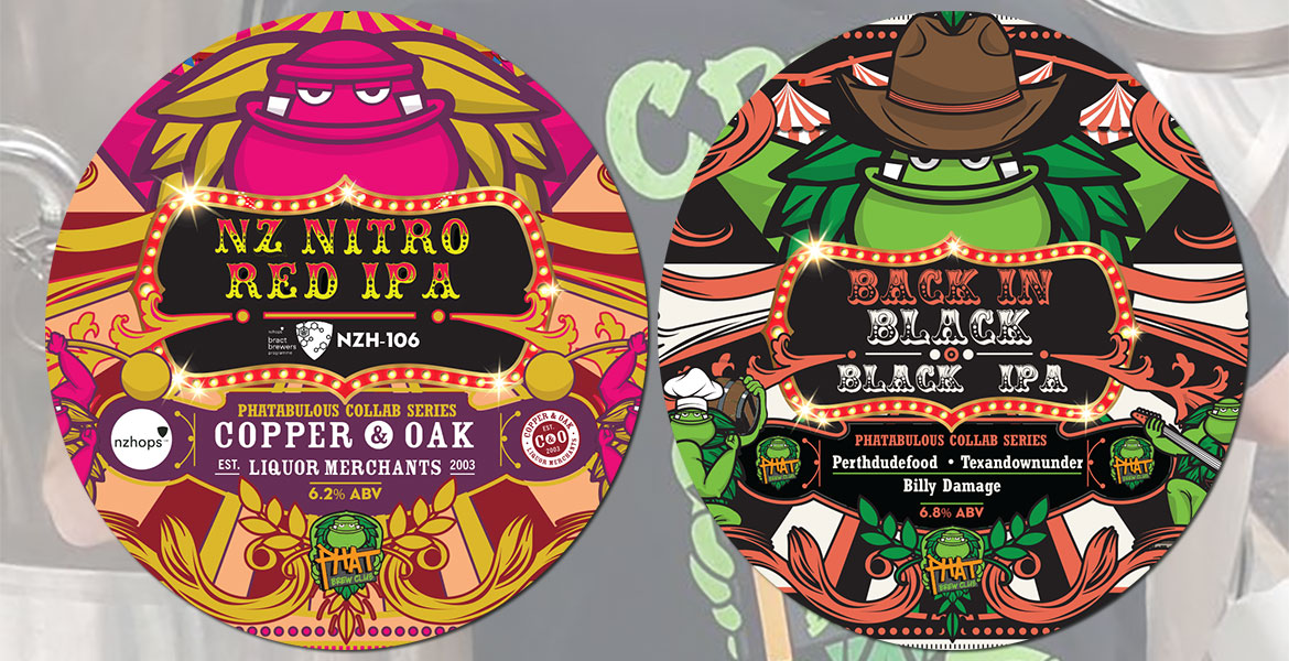 Phat Brew Club Back In Black & NZ Nitro Red IPA '25 - The Crafty Pint