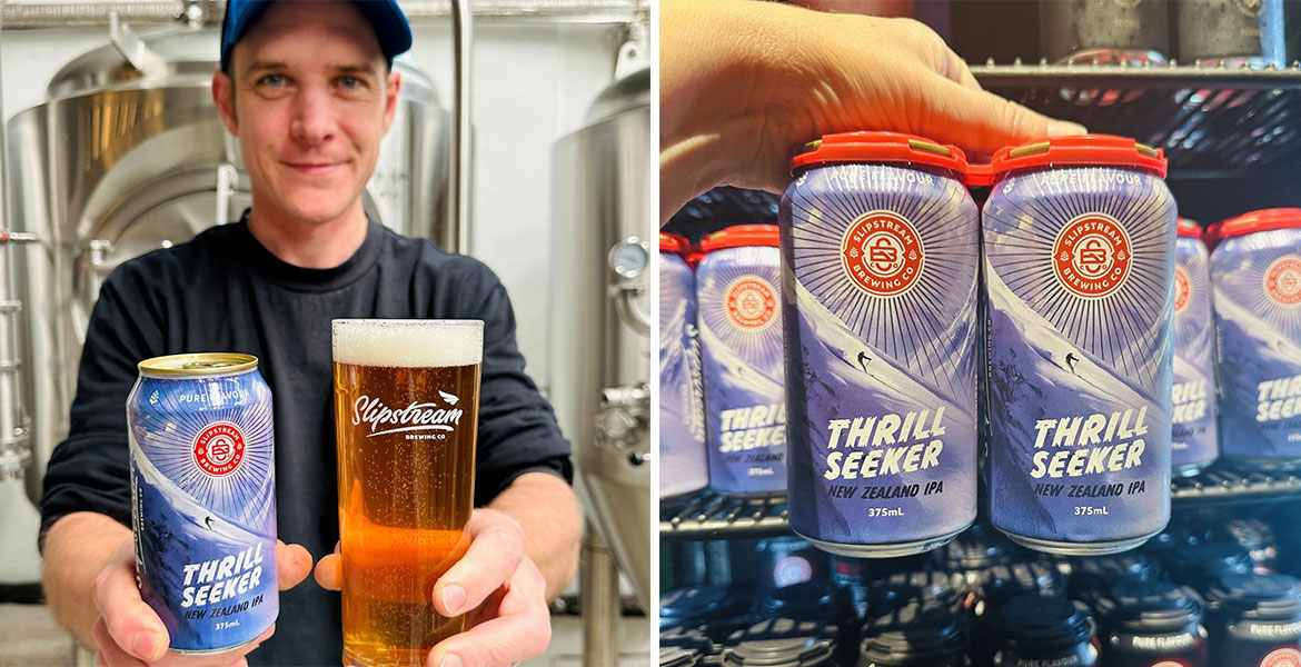 Slipstream Brewing Thrill Seeker NZ IPA 2025 - The Crafty Pint
