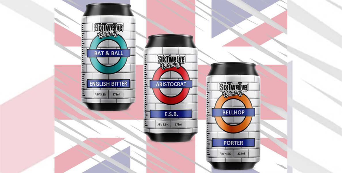 SixTwelve Brewing Bat & Ball, Aristocrat ESB & Bellhop Porter - The ...
