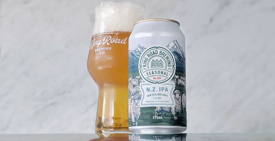 King Road Brewing NZ IPA - The Crafty Pint