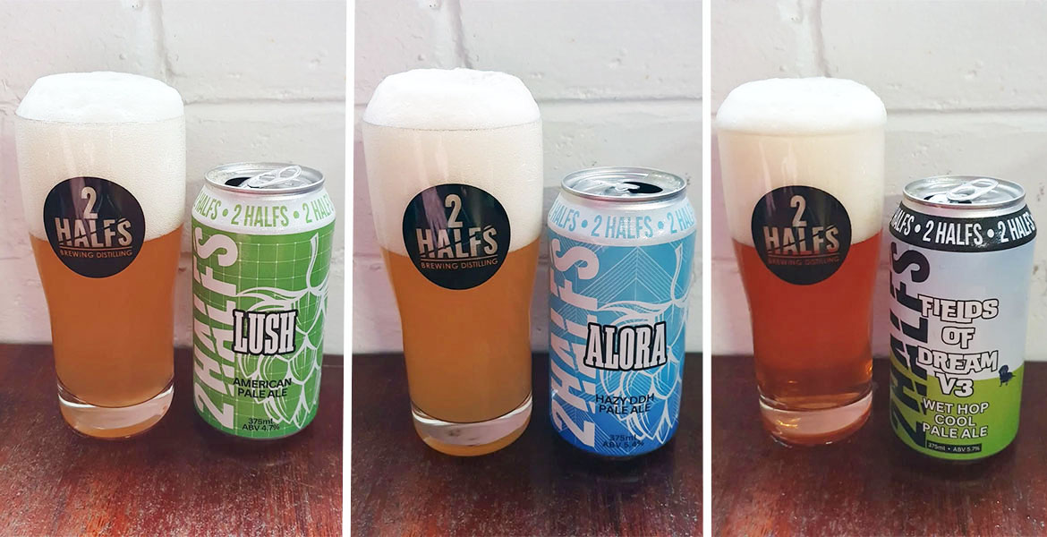 2 Halfs Brewing Lush, Alora & Fields of Dream Vol.3 - The Crafty Pint