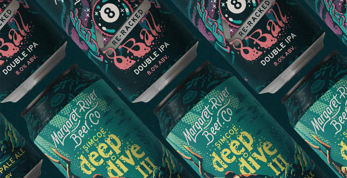 Margaret River Beer Co Deep Dive III & Re-Racked 8 Ball - The Crafty Pint