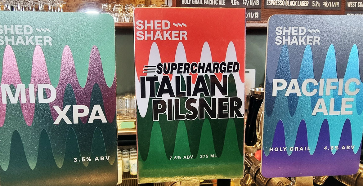 Shedshaker Brewing Supercharged Italian Pilsner - The Crafty Pint