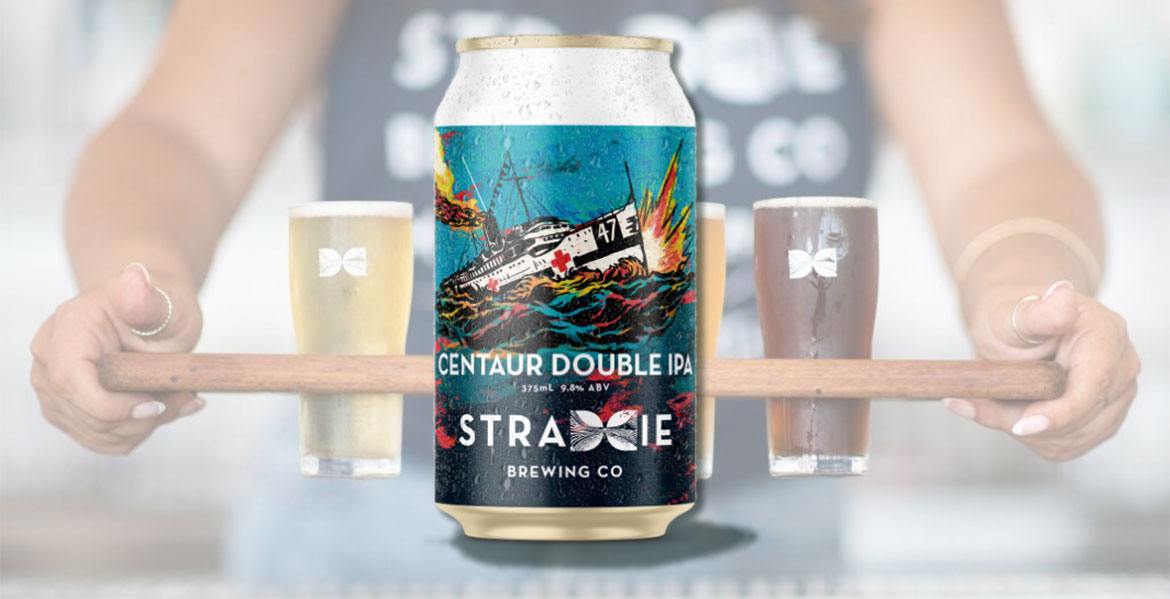 Straddie Brewing Shipwreck Series: Centaur Double IPA - The Crafty Pint