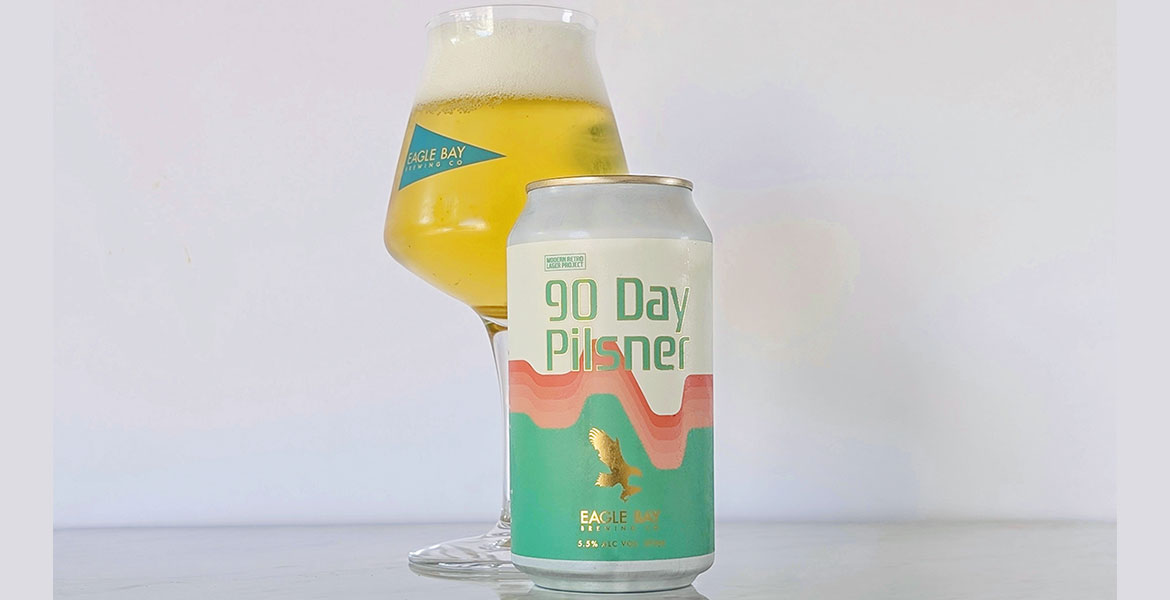Eagle Bay 90 Day Pilsner '25 - The Crafty Pint