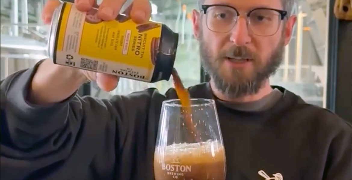 Boston Brewing Biscuit Tin Nitro Stout Series - The Crafty Pint