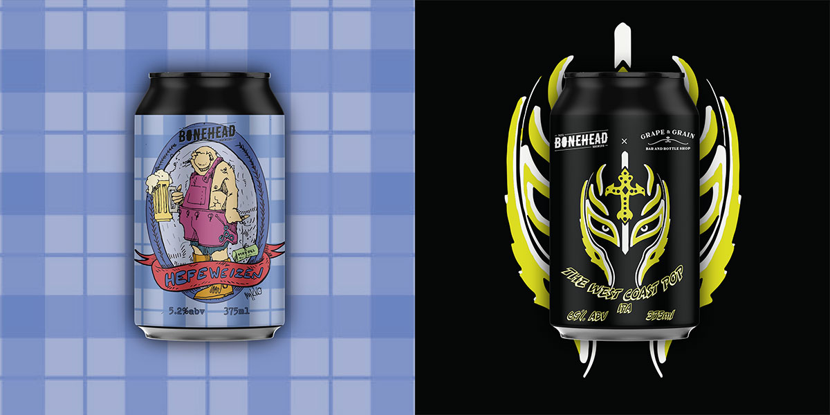 Bonehead Brewing Hefeweizen & The West Coast Pop - The Crafty Pint