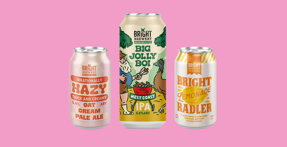 Bright Brewery Irrationally Hazy, Big Jolly Boi & Lemonade Radler - The ...