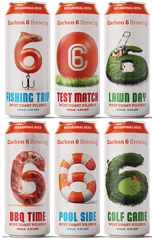 Carbon 6 Brewing Occasional Beer - The Crafty Pint