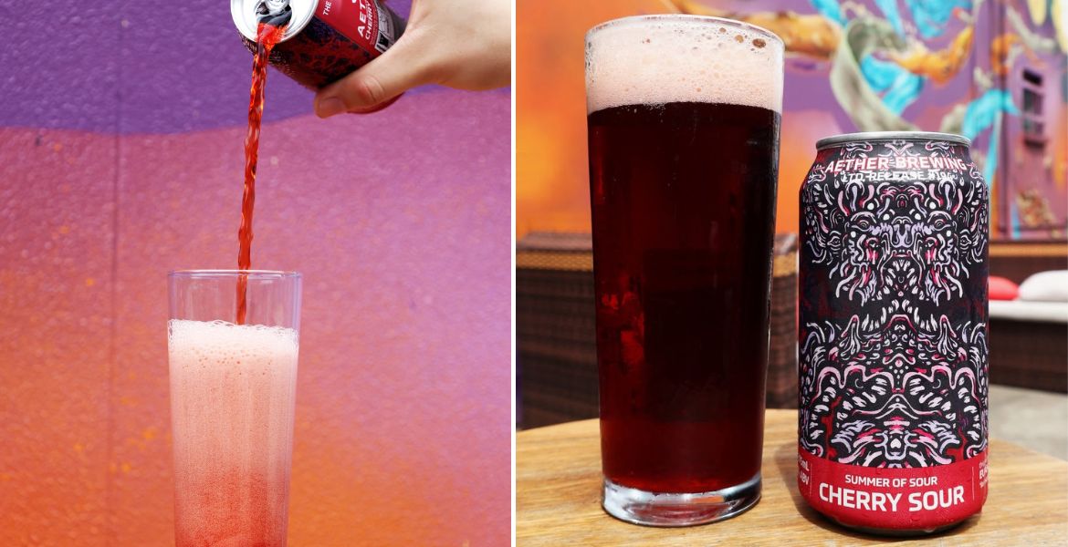 Aether Brewing Summer Of Sour '24: Cherry Sour - The Crafty Pint