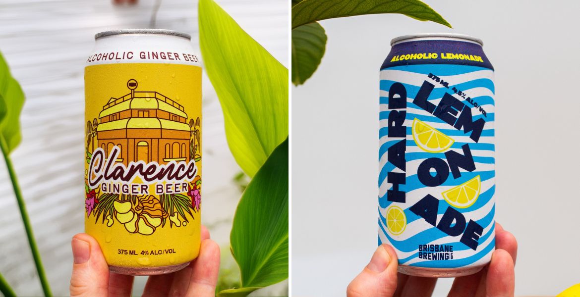 Brisbane Brewing Co Clarence Ginger Beer & Hard Lemonade - The Crafty Pint