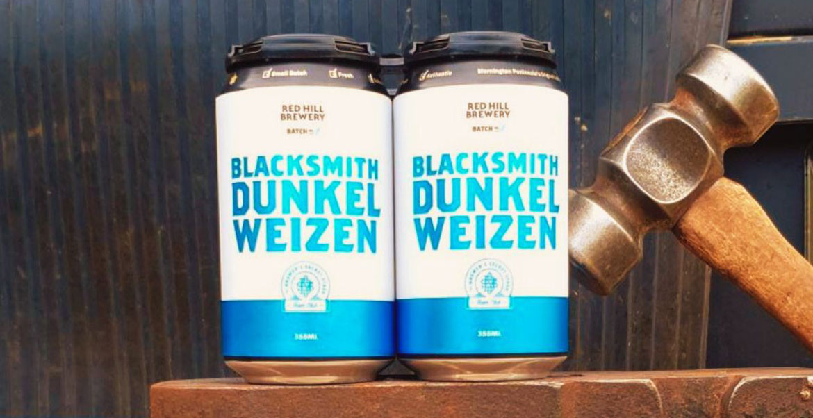 Red Hill Brewery Blacksmith Dunkel Weizen - The Crafty Pint