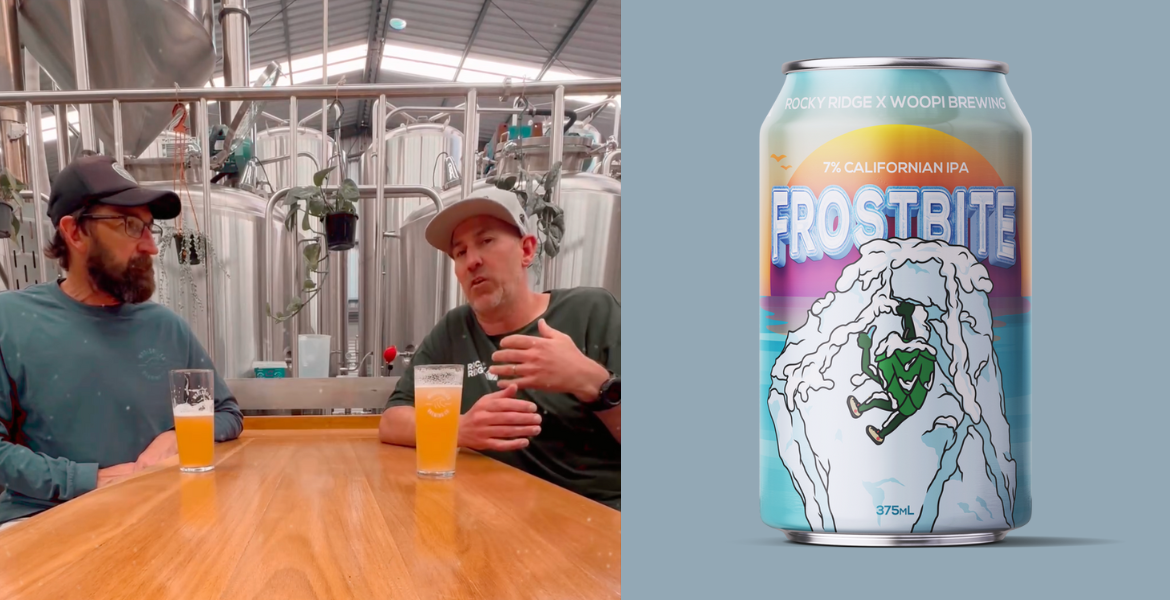 Woopi x Rocky Ridge Frostbite California IPA - The Crafty Pint