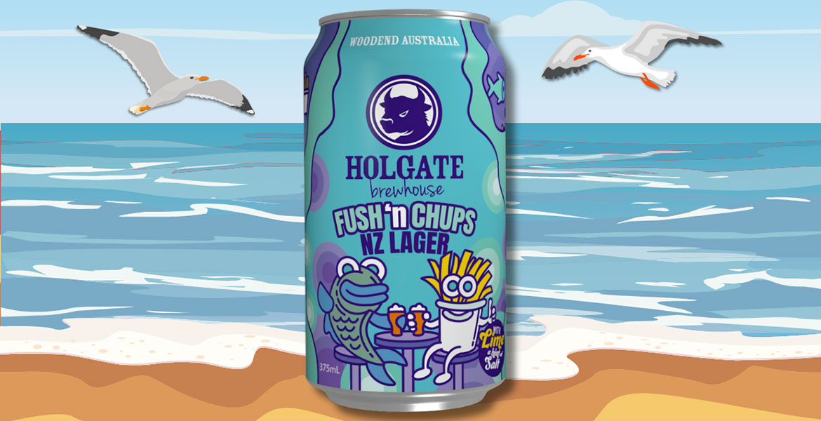 Holgate Brewhouse Fush 'n Chups NZ Lager - The Crafty Pint