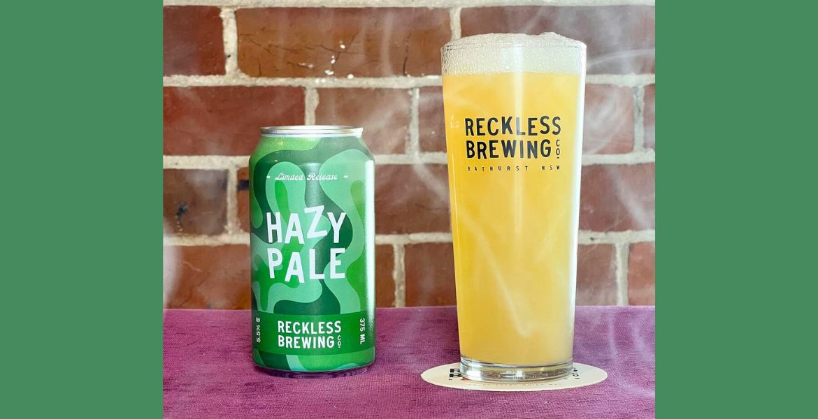 Reckless Brewing Hazy Pale - The Crafty Pint