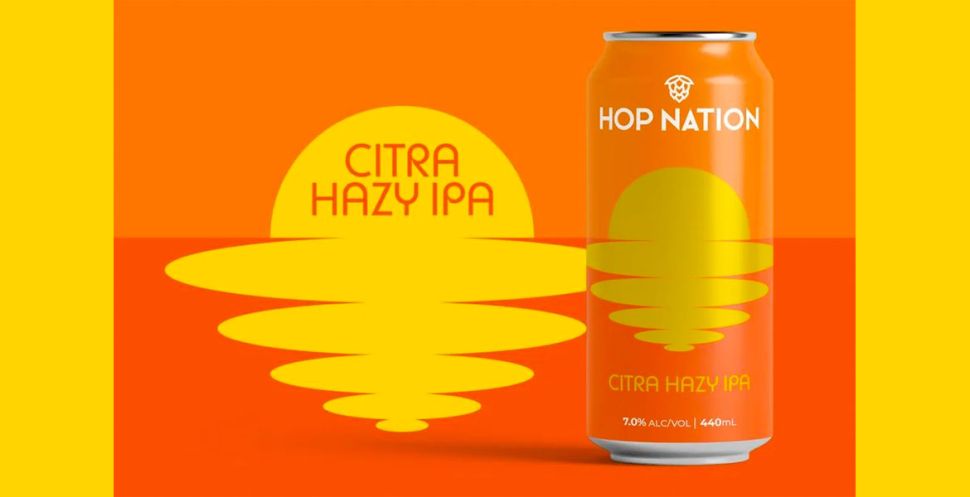 Hop Nation Citra Hazy IPA - The Crafty Pint