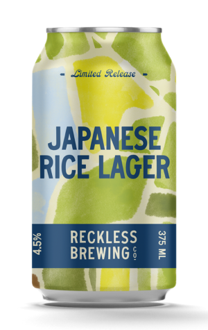 Reckless Brewing Japanese Rice Lager - The Crafty Pint