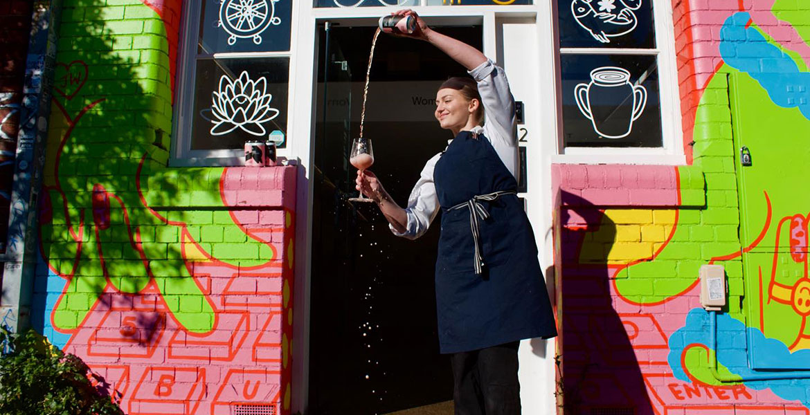 Molly Rose Raspberry Lamington - The Crafty Pint