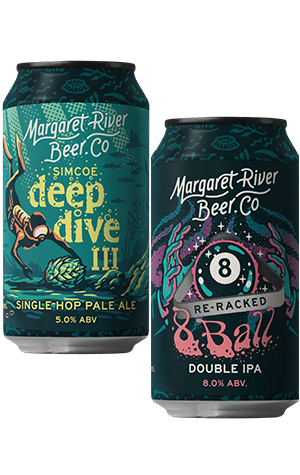 Margaret River Beer Co Deep Dive III & Re-Racked 8 Ball - The Crafty Pint