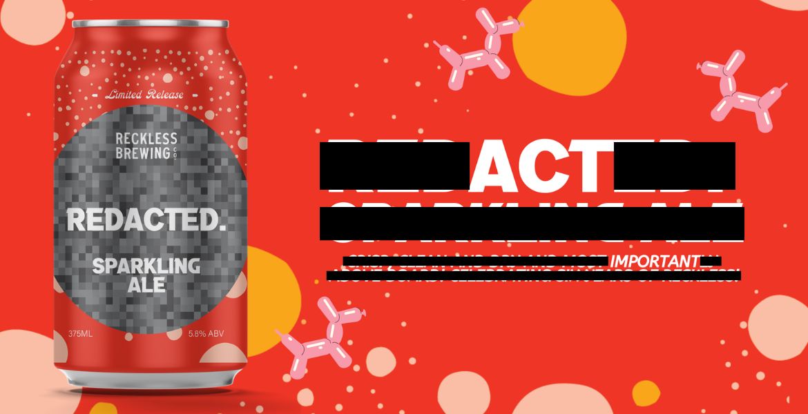 Reckless Brewing Sparkling Ale - The Crafty Pint