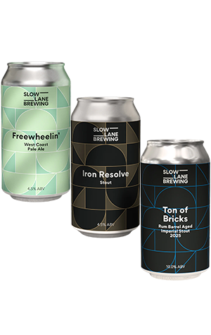 Slow Lane Brewing Freewheelin', Iron Resolve & Ton of Bricks '25 - The ...