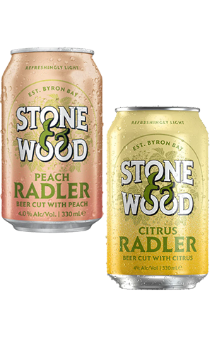 Stone & Wood Peach & Citrus Radlers - The Crafty Pint