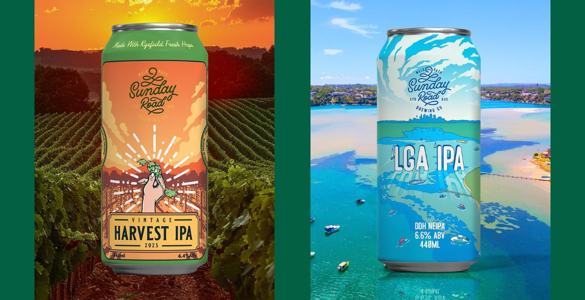 Sunday Road Vintage Harvest IPA 2025 & LGA IPA - The Crafty Pint