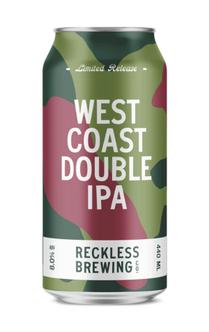 Reckless Brewing Double West Coast IPA - The Crafty Pint