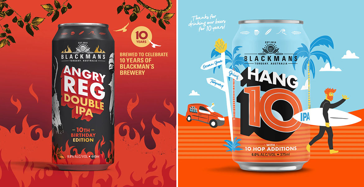 Blackman's Brewery Angry Reg (2024) & Hang 10 - The Crafty Pint