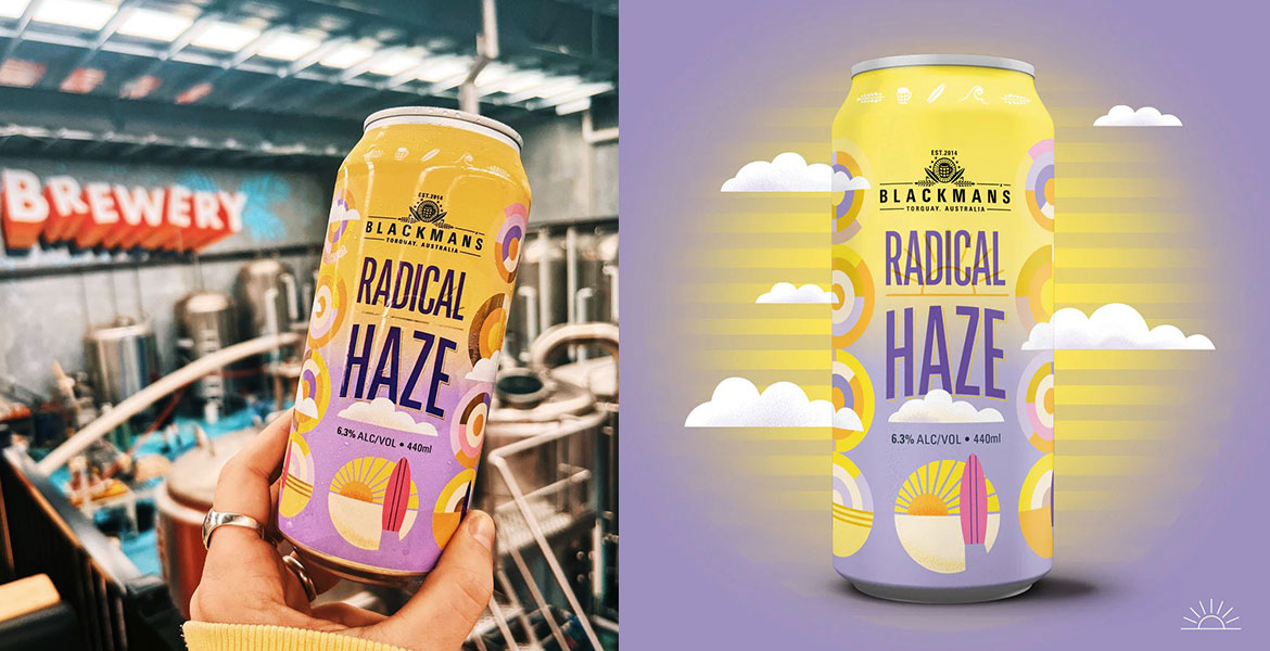 Blackman's Brewery Radical Haze - The Crafty Pint