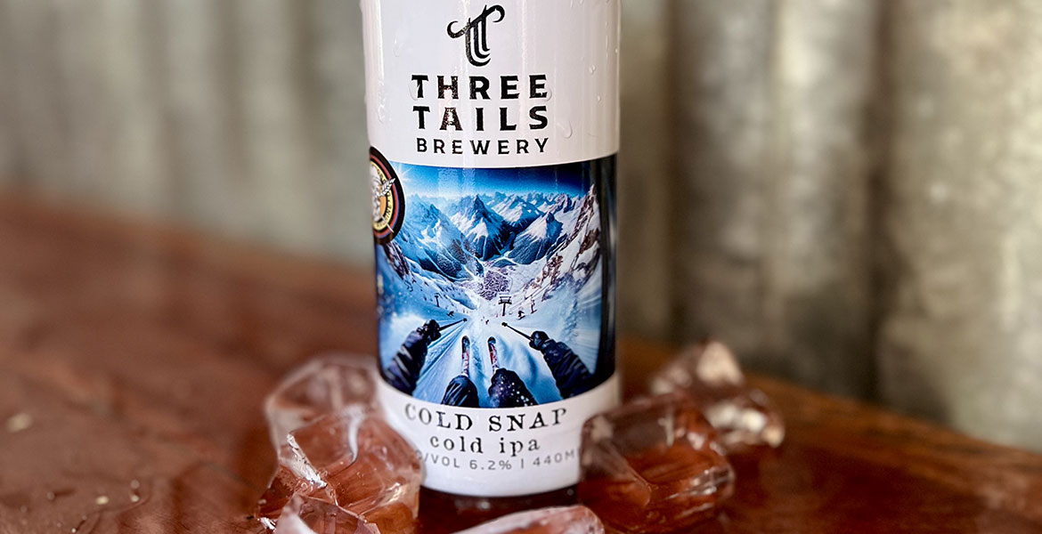 Three Tails & Reub Goldberg Brewing Machine Cold Snap - The Crafty Pint