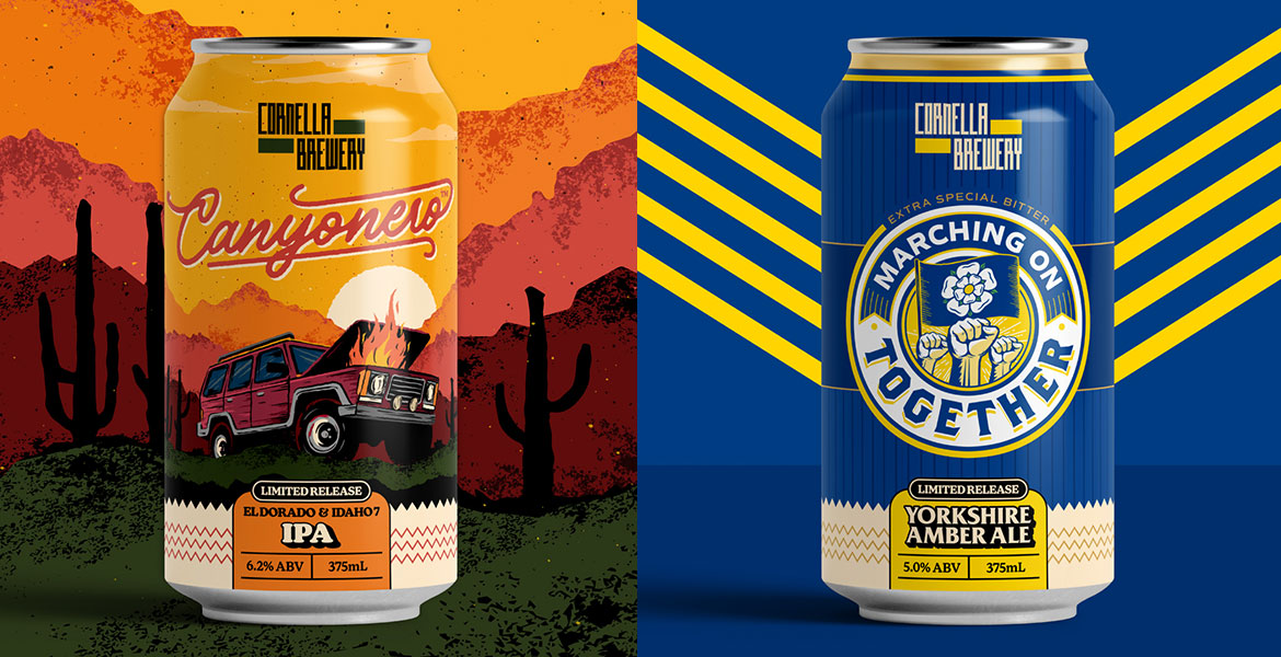 Cornella Brewery Canyonero & Marching On Together - The Crafty Pint