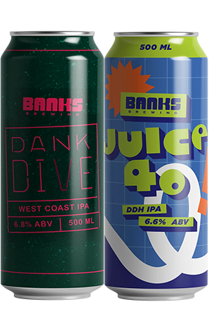 Banks Brewing Dank Dive & Juice 40 - The Crafty Pint